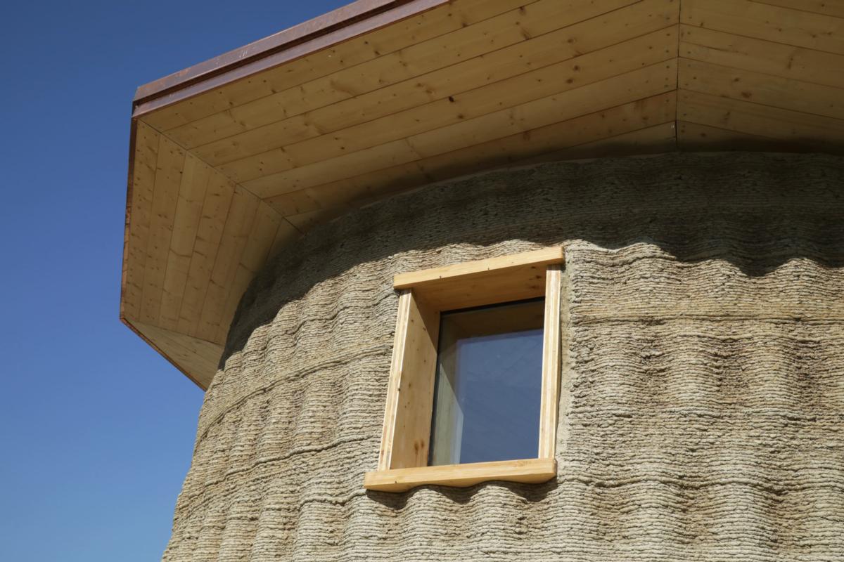First 3D-printed mud house - Smart Cities World