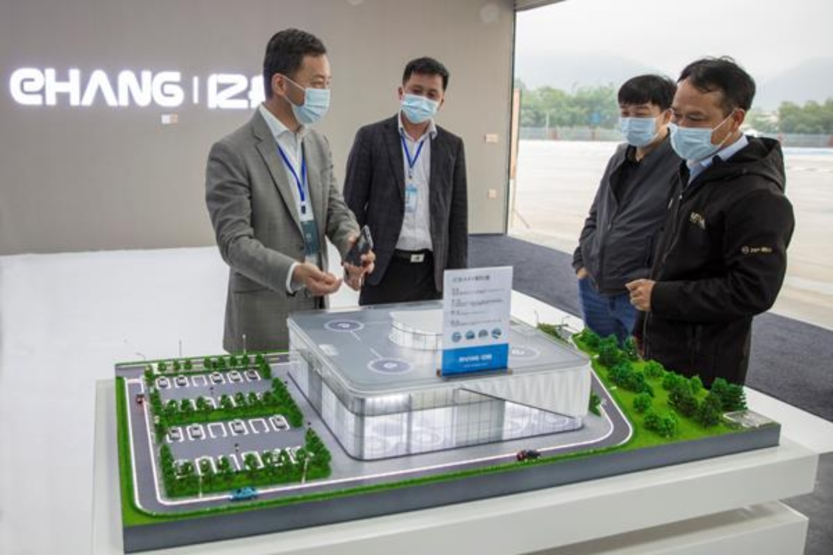 EHang to build world's first e-port in China - Smart Cities World
