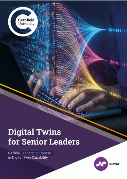 Course Prospectus: Digital Twins for Senior Leaders - 8 week course ...
