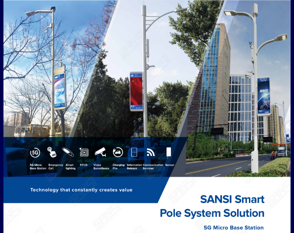 SANSI Smart Pole System Solution - Smart Cities World