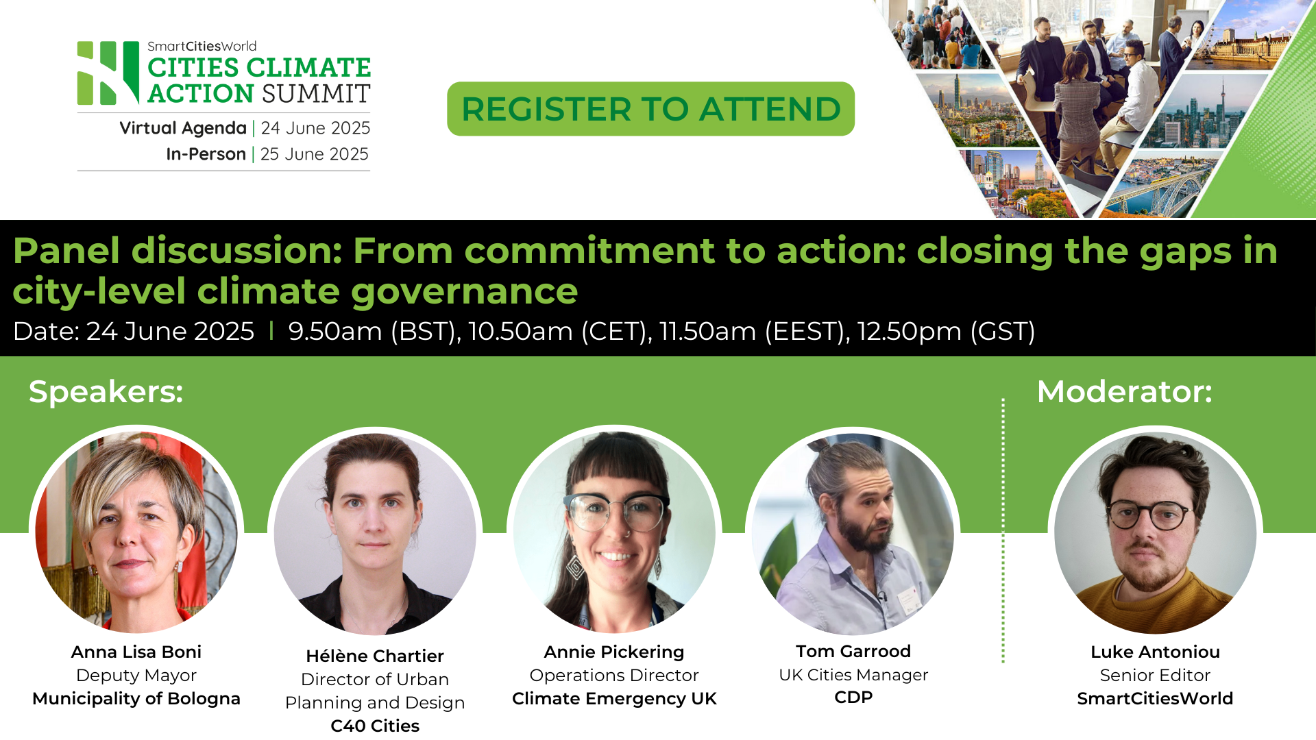 Smart Cities World - CCAS2025-Agenda - Panel discussion: From ...