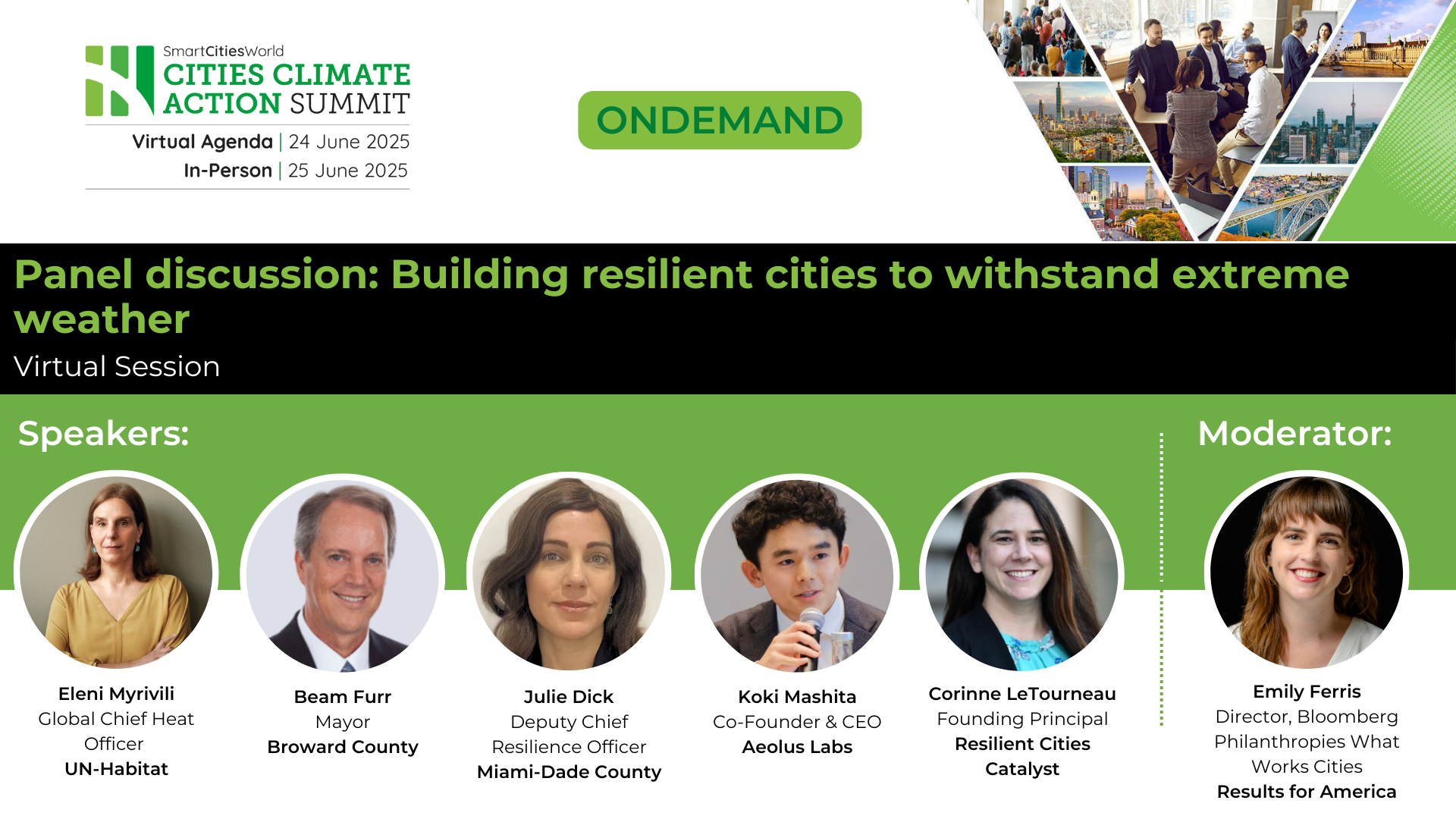 Smart Cities World - Cities Climate Action Summit On-Demand 2025 ...