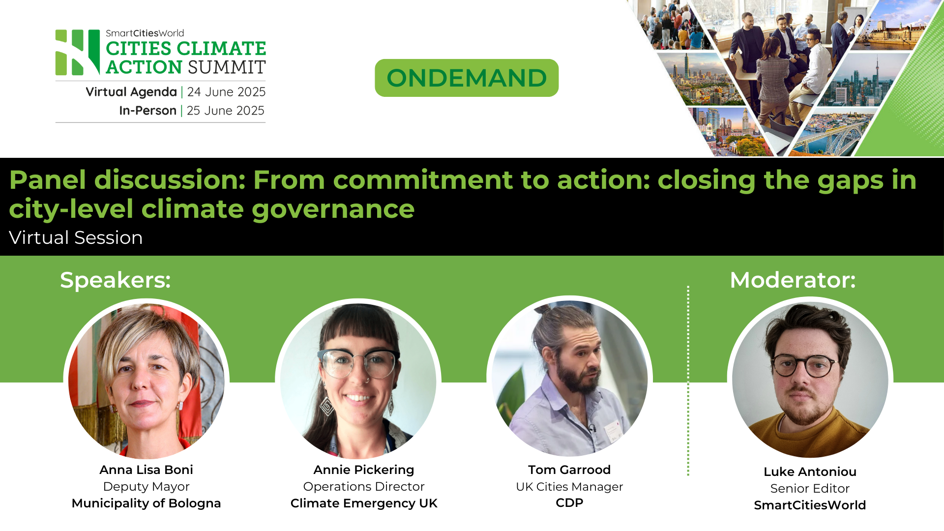 Smart Cities World - Cities Climate Action Summit On-Demand 2025 ...