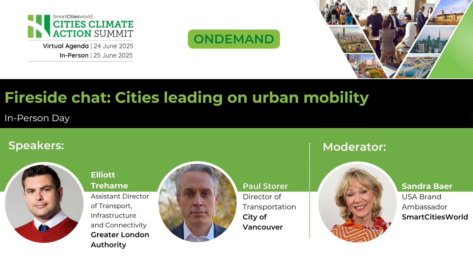 Smart Cities World - Cities Climate Action Summit On-Demand 2025